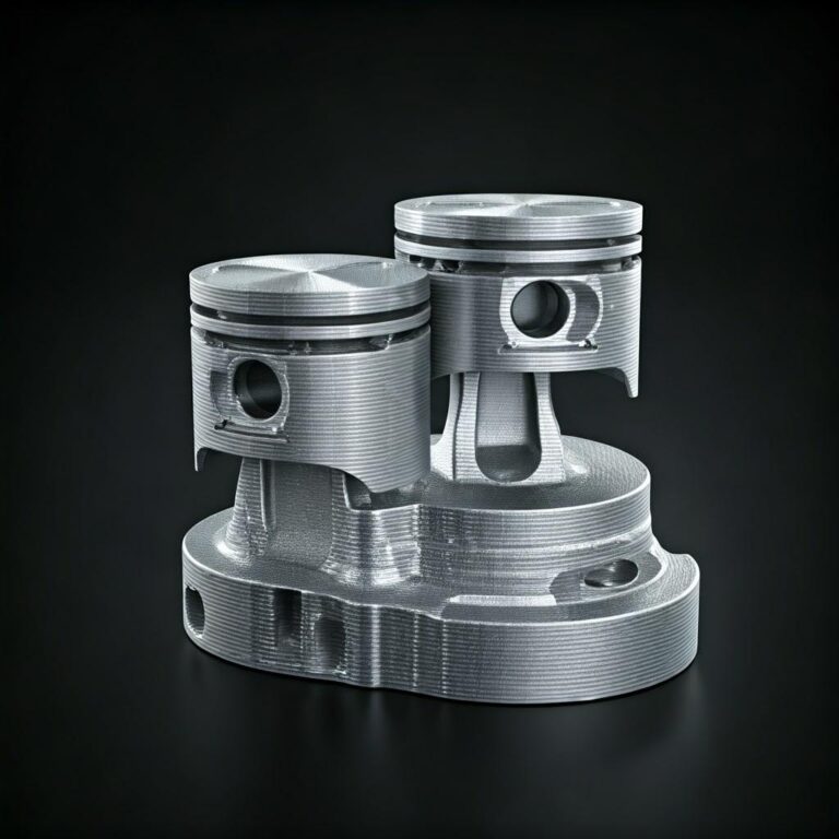 Custom Engine Pistons via High-Performance Metal 3D Printing - MET3DP